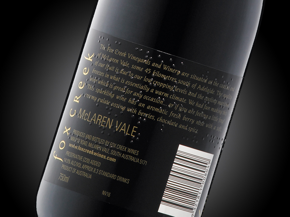 Successful Lifestyle Lunch featuring Fox Creek Wine labels with braille ...